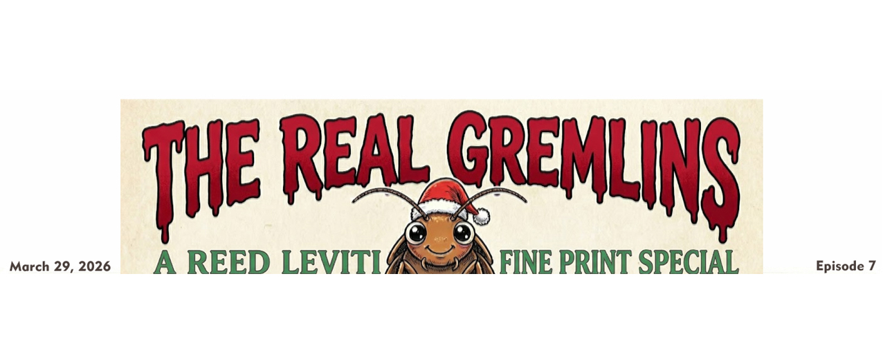 "The Fine Print" Comic by Reed Leviti - Episode 7 - Staten Island's ...