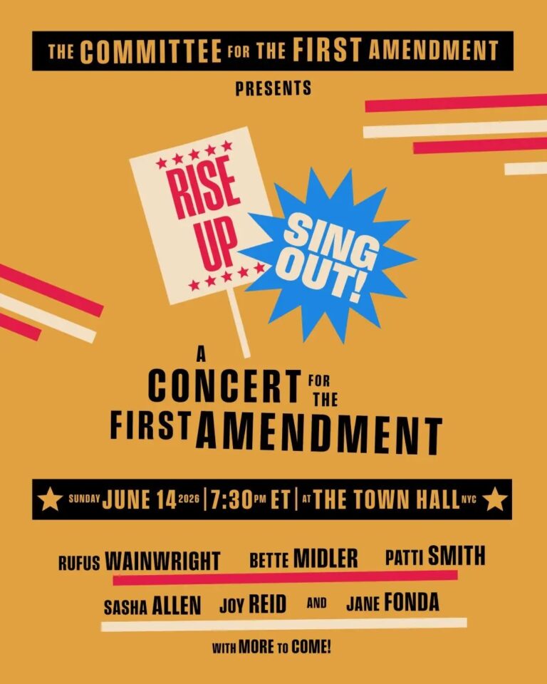 In NYC Sunday Night: Rise Up, Sing Out Concert For America's First ...